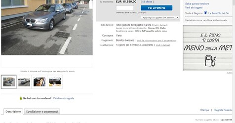 Auto blu, sul negozio ebay del governo altre 25 vetture vendute - Rai News