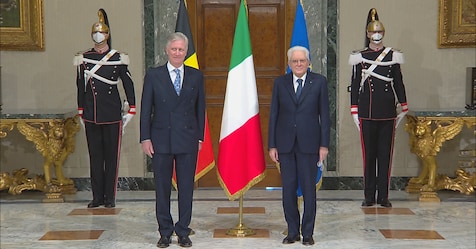 La visita ufficiale di Re Filippo del Belgio in Italia - Rai News