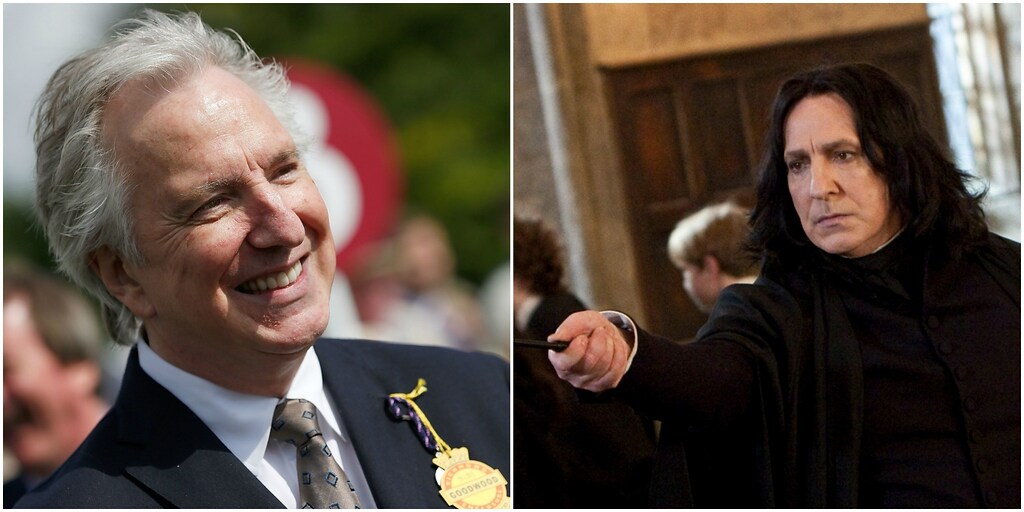 I mille volti di Alan Rickman: professor Piton in Harry Potter e Hans Gruber in Die Hard ...